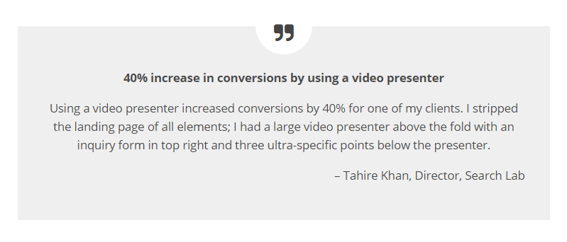 400% increase - MarketingExperiments