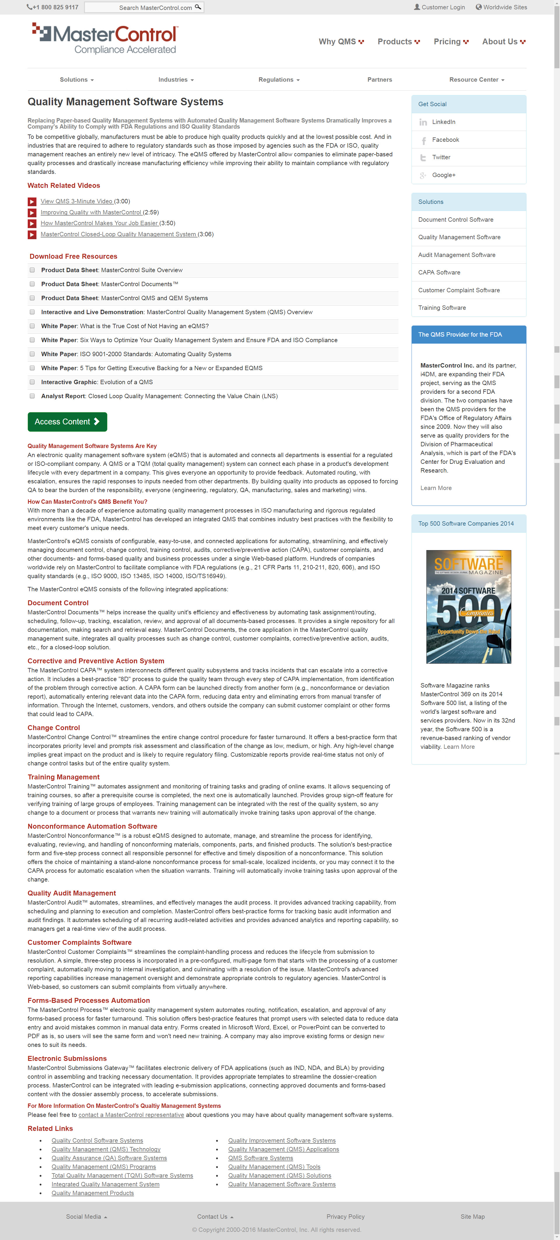 master control control - MarketingExperiments